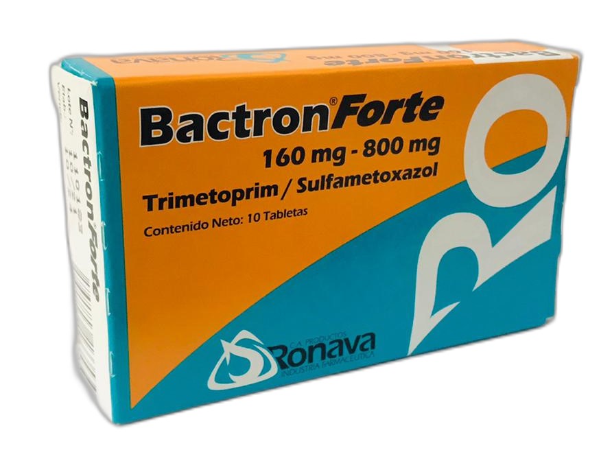 BACTRON FORTE 160MG-800MG X 10 TAB | FarmaBien