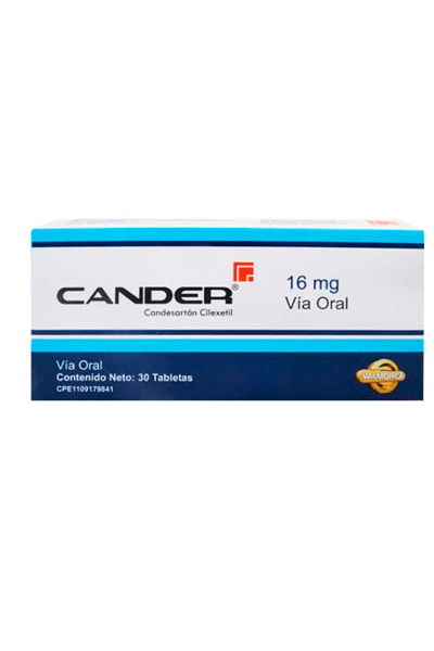 CANDER 16MG X 30TAB | FarmaBien