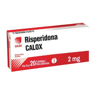 RISPERIDONA 2MG X 20TAB CALOX | FarmaBien