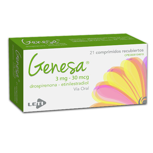 GENESA 3MG-30MCG 21COM | FarmaBien