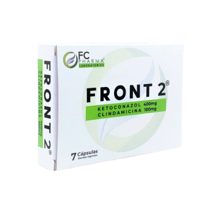 FRONT 2 100MG/400MG X 7CAP VAGINAL PHARM | FarmaBien