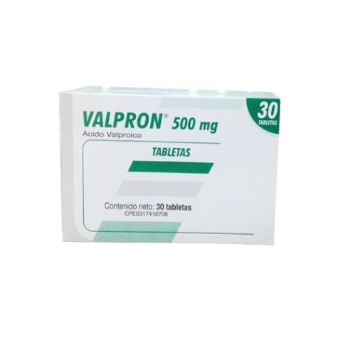 VALPRON 500MG X 30TAB | FarmaBien