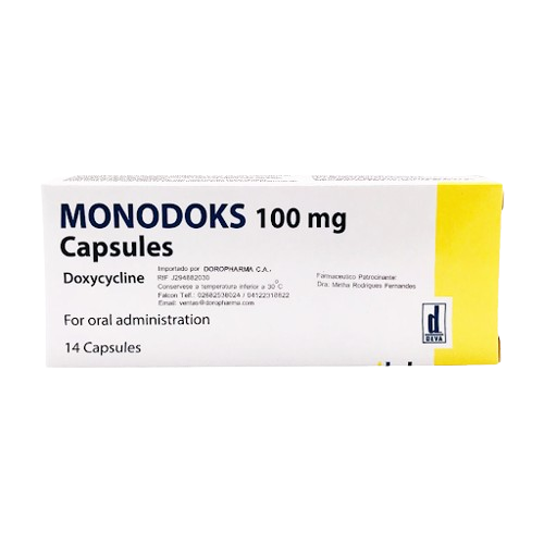 MONODOKS 100MG X 14CAP DEVA | FarmaBien