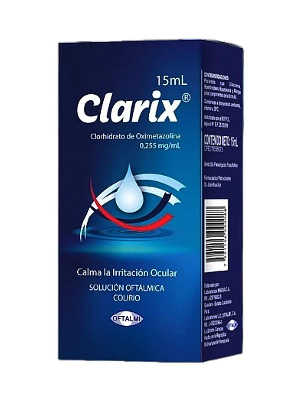 CLARIX SOL OFTALMICA COLIRIO X 15ML | FarmaBien