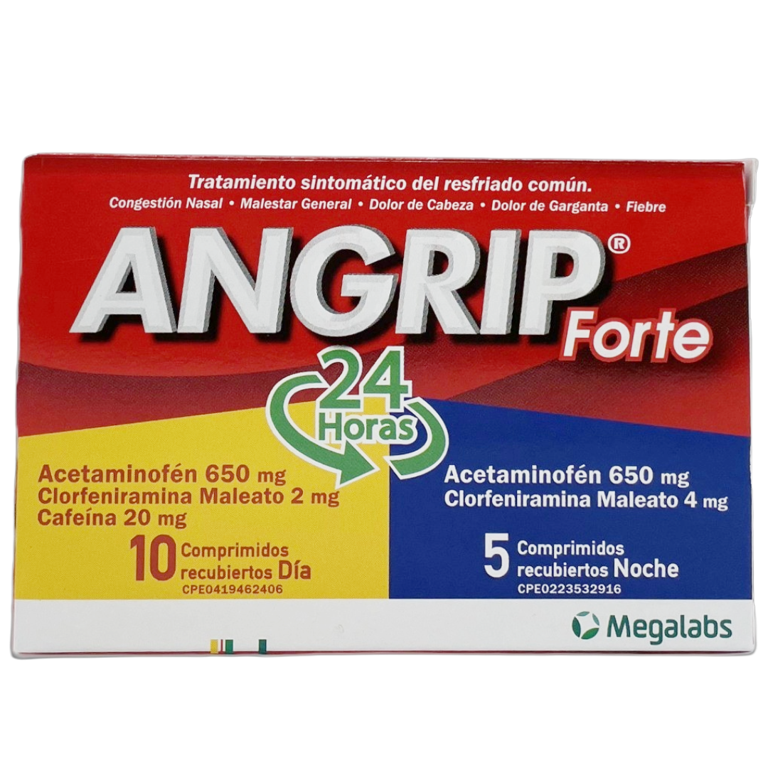 ANGRIP FORTE DIA X10/NOCHE X 5 COMP | FarmaBien