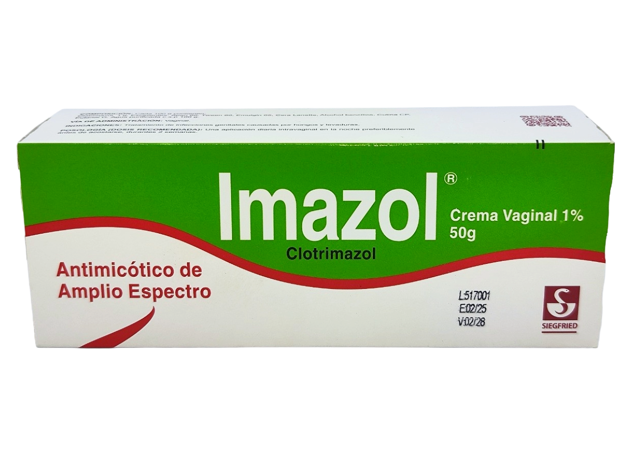 IMAZOL CREMA VAGINAL 1% 50GR | FarmaBien