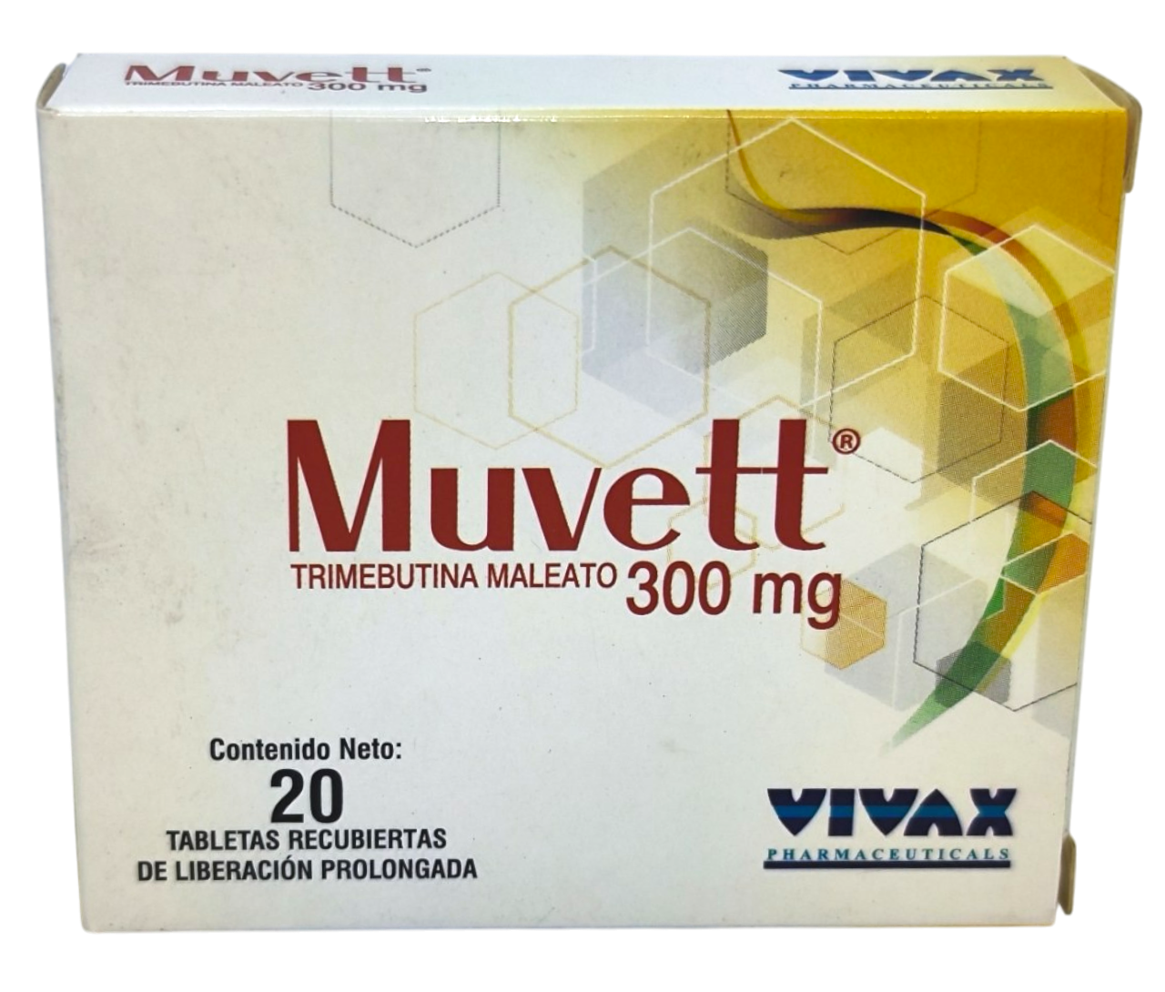 MUVETT 300MG X 20 TAB | FarmaBien